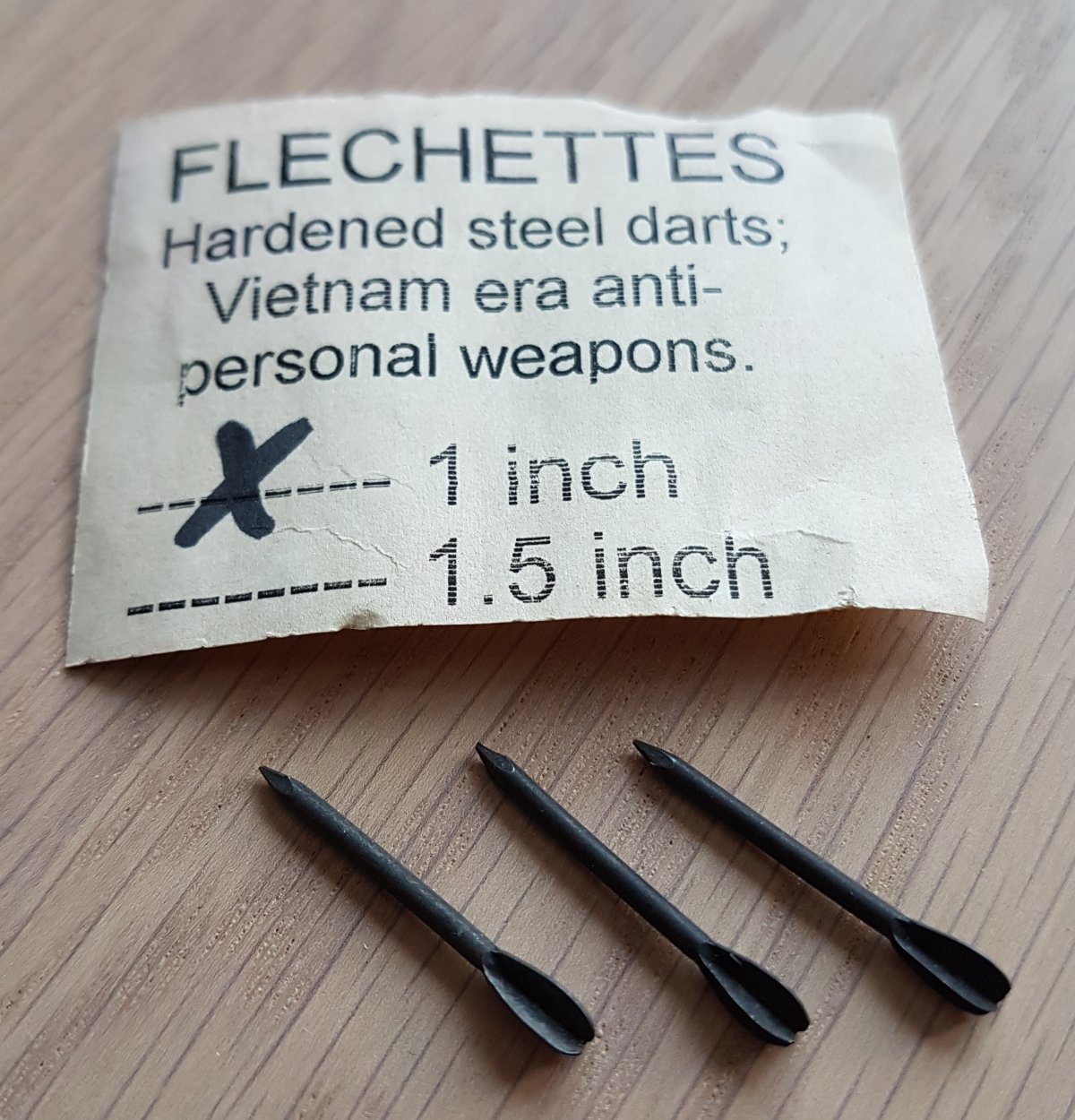 US Army Vietnam Flechette/Aerial darts - USA - GreatMilitaria.com
